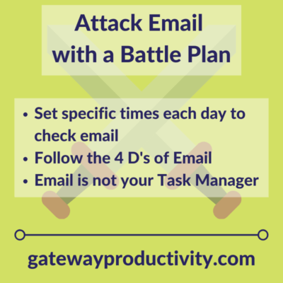 Attack Email with a Battle Plan • Gateway Productivity • St. Louis, MO